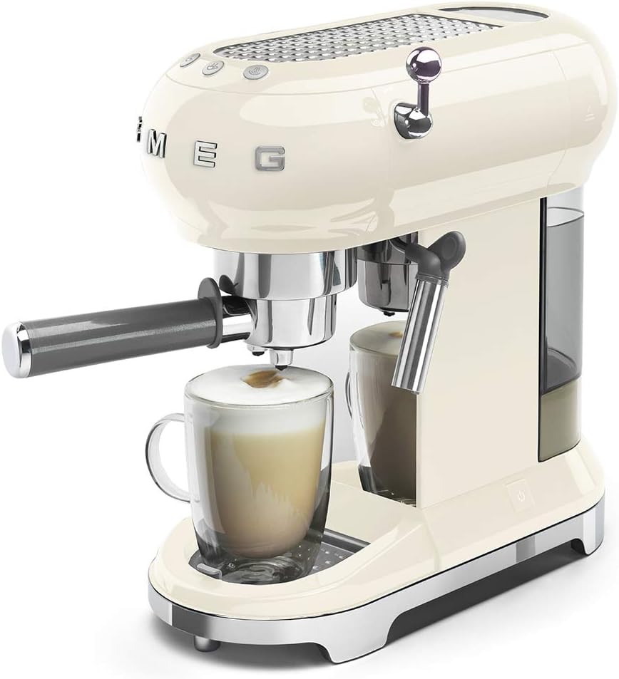 Best Smeg ECF01CRUS Espresso Coffee Machine Review 2023 - Coffee View 360
